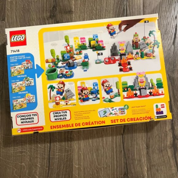 Lego | Toys | Lego Super Mario Creativity Toolbox Maker Set 7418 | Poshmark